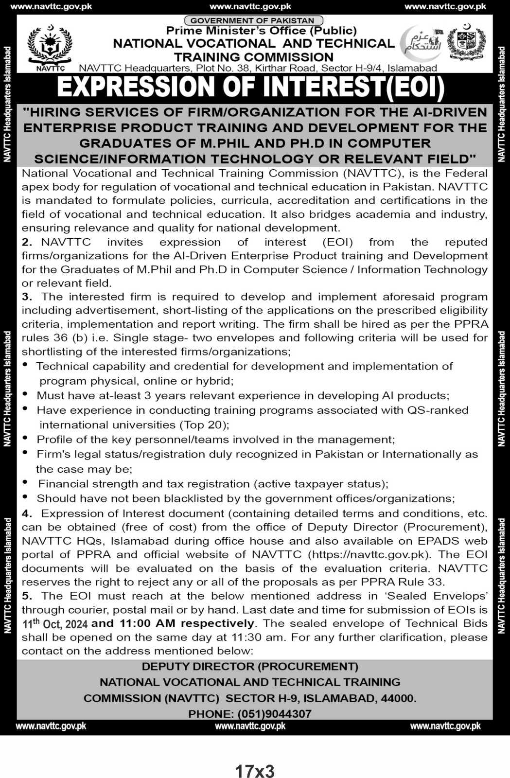 Advertisements – NAVTTC